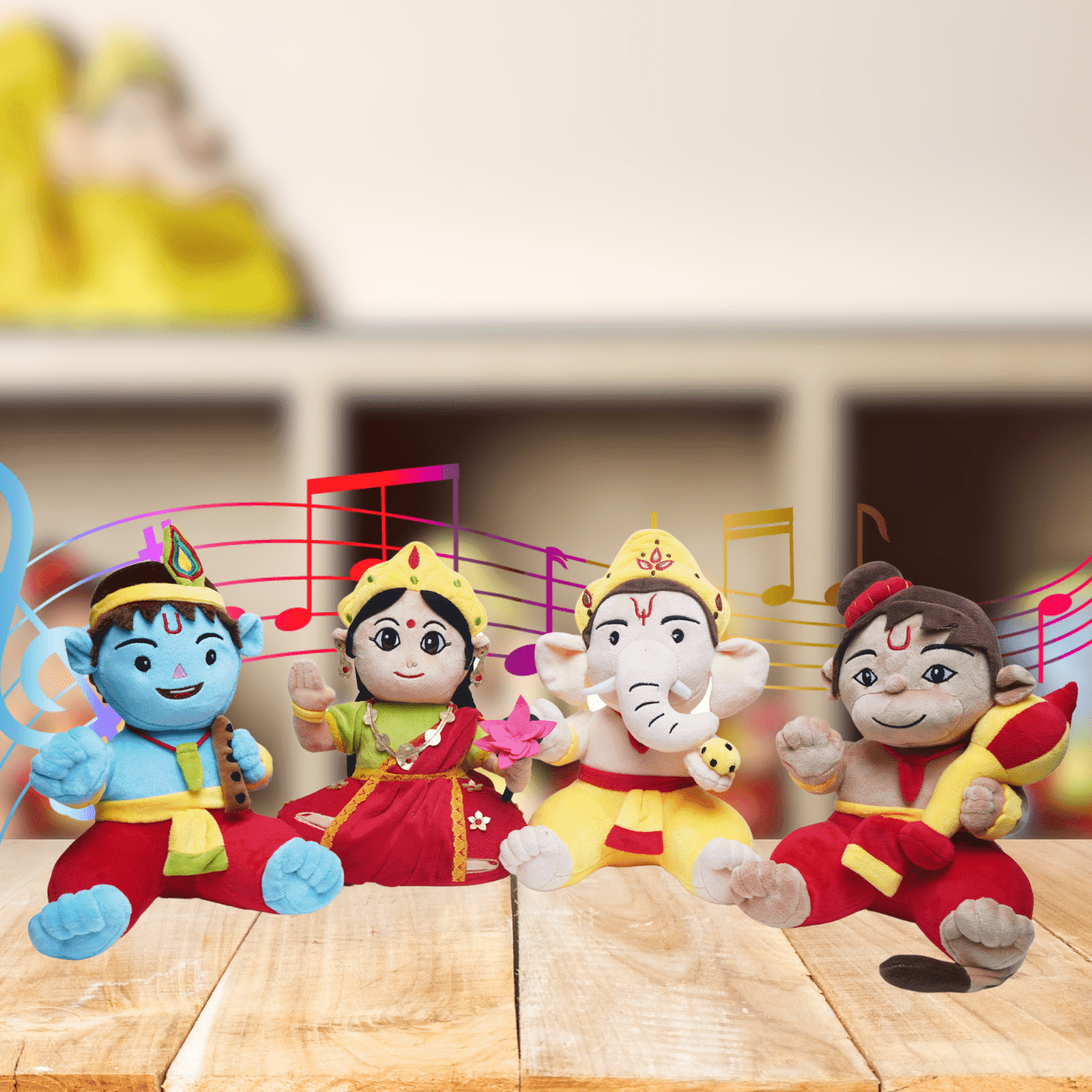 Elevate Your Bliss with Mantra-Chanting Plush Toy Combos | PandasBox