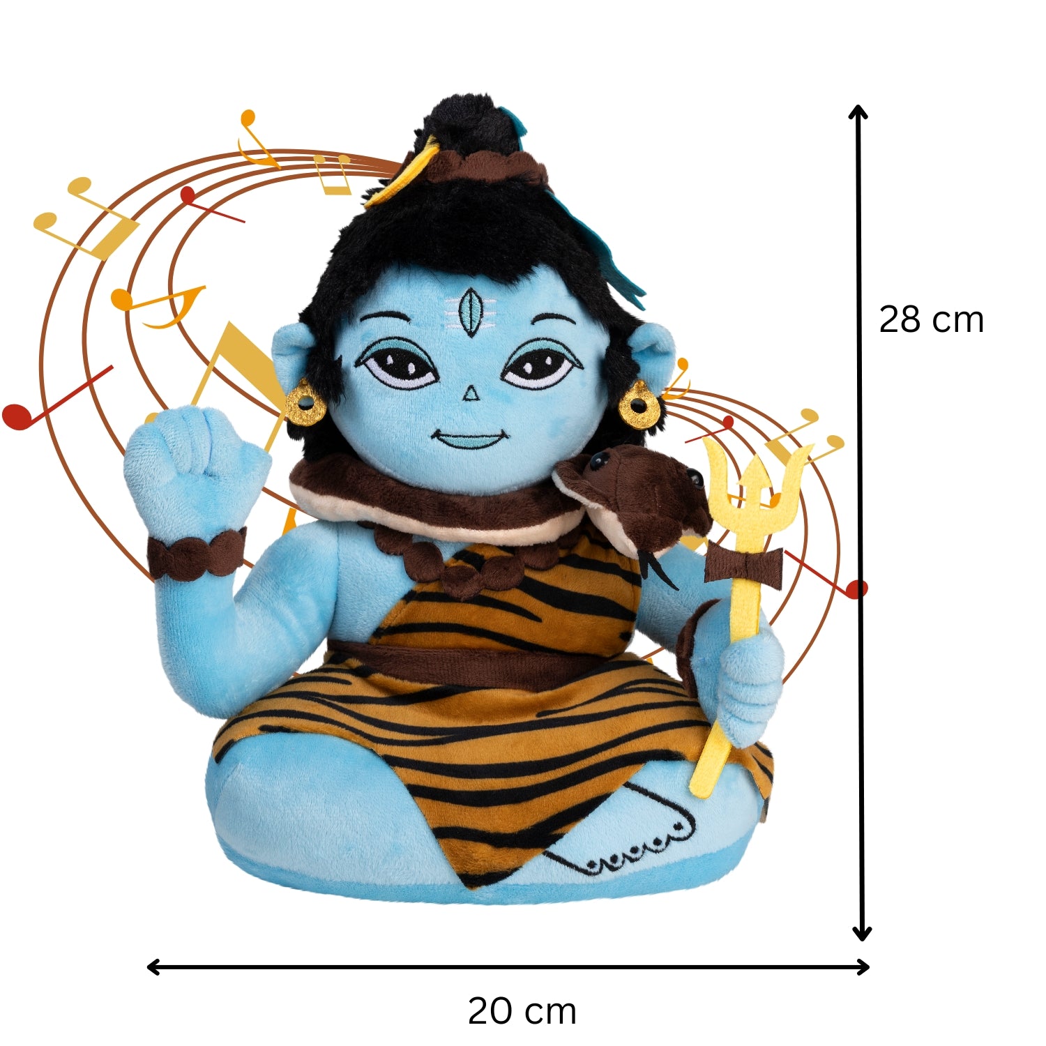 Hindu Mantra Chanting Plush Toys for Kids | Unique Single Products