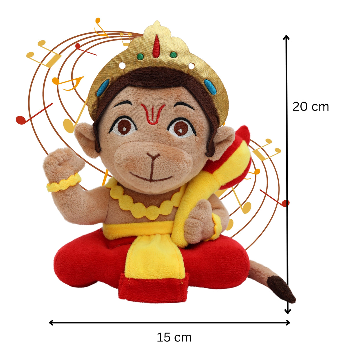 Buy Mantra Chanting Baby Hanuman | Musical Toy For Kids Online