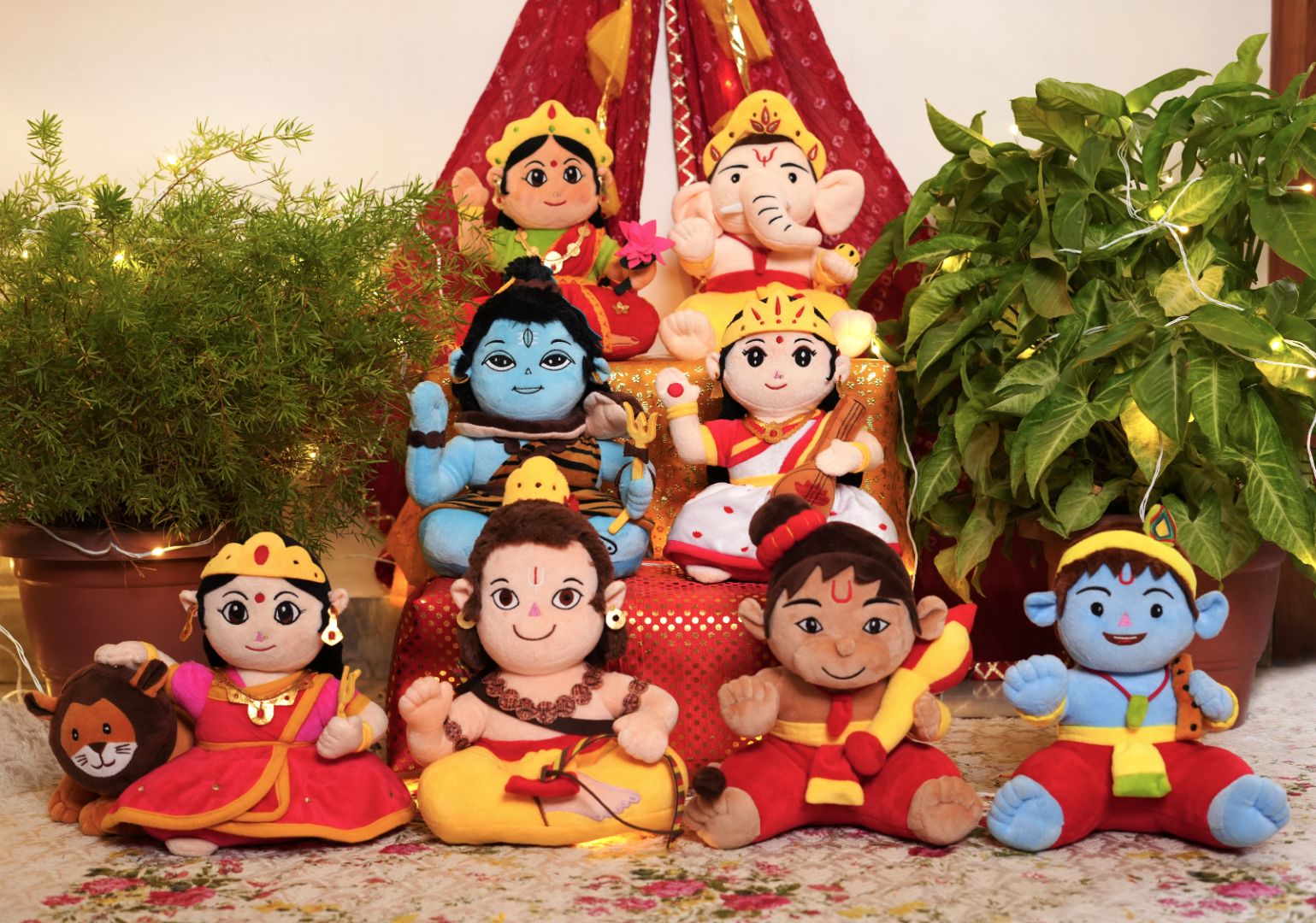 Mantra Chanting Baby Hanuman, Baby Rama, Baby Ganesha, Baby Shiva, Dev