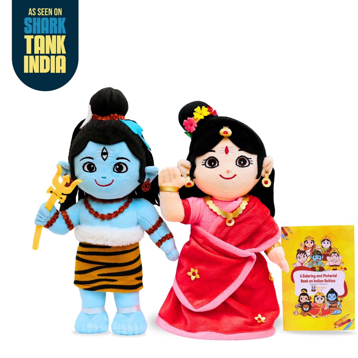 Shiva Parvati Soft Toy – Perfect Gift for Kids | Panda's Box