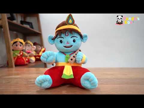 Krishna Soft Toy Chanting Mantra - Singing Toy for Kids - Krishna ...